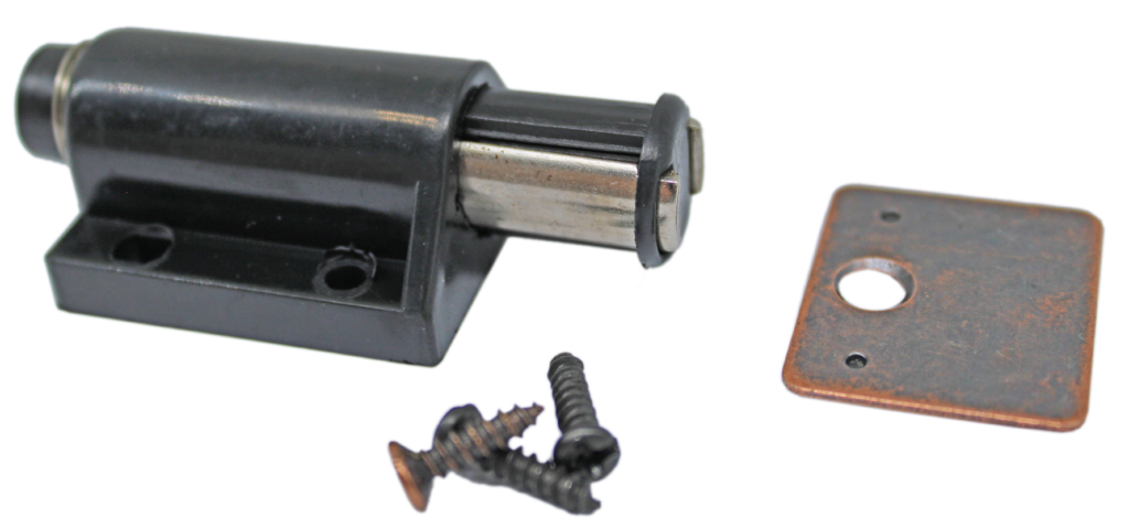 Resbalón de imán touch sencillo con tornillos - AGM Herrajes