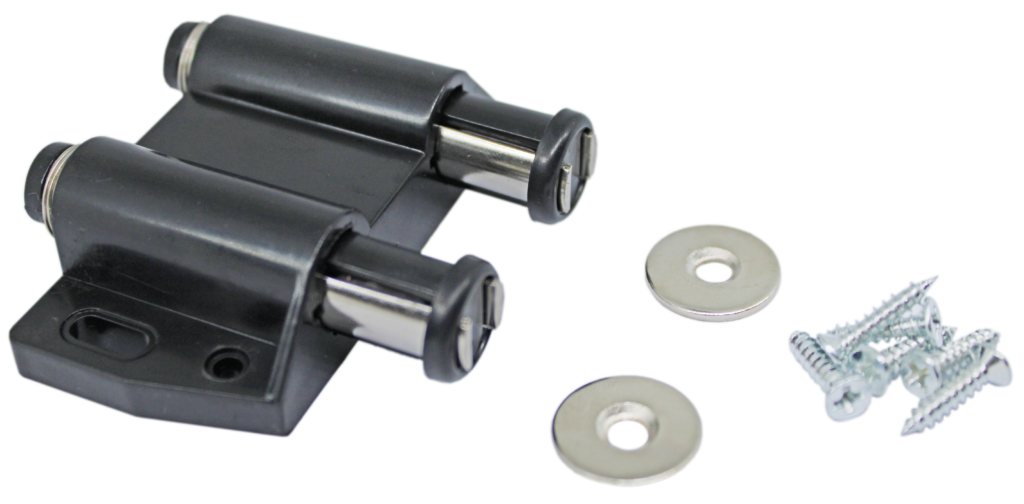 Resbalón de imán touch doble con tornillos - AGM Herrajes