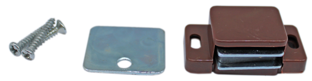 Resbalón de imán sencillo con tornillos - AGM Herrajes