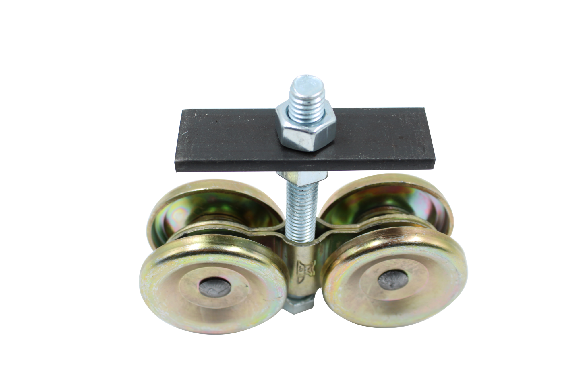 Carretilla para portón pesado riel 1500 calibre 14 - AGM Herrajes